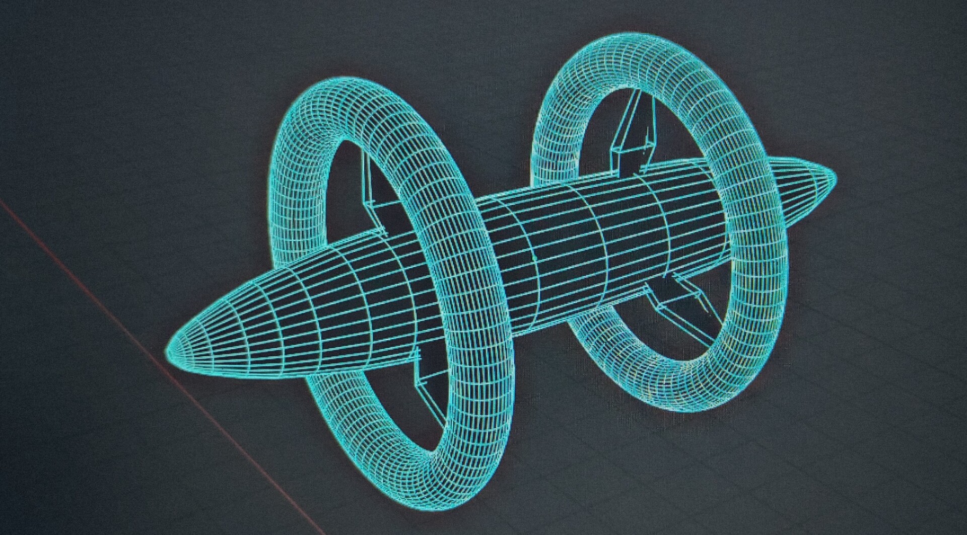 Alcubierre Warp Drive Animation