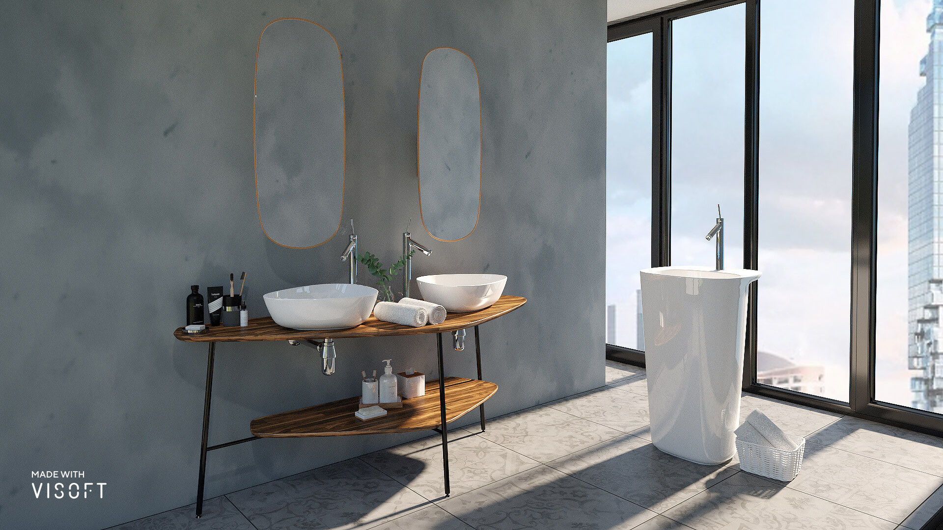 ArtStation - Vitra bathroom furniture and sani