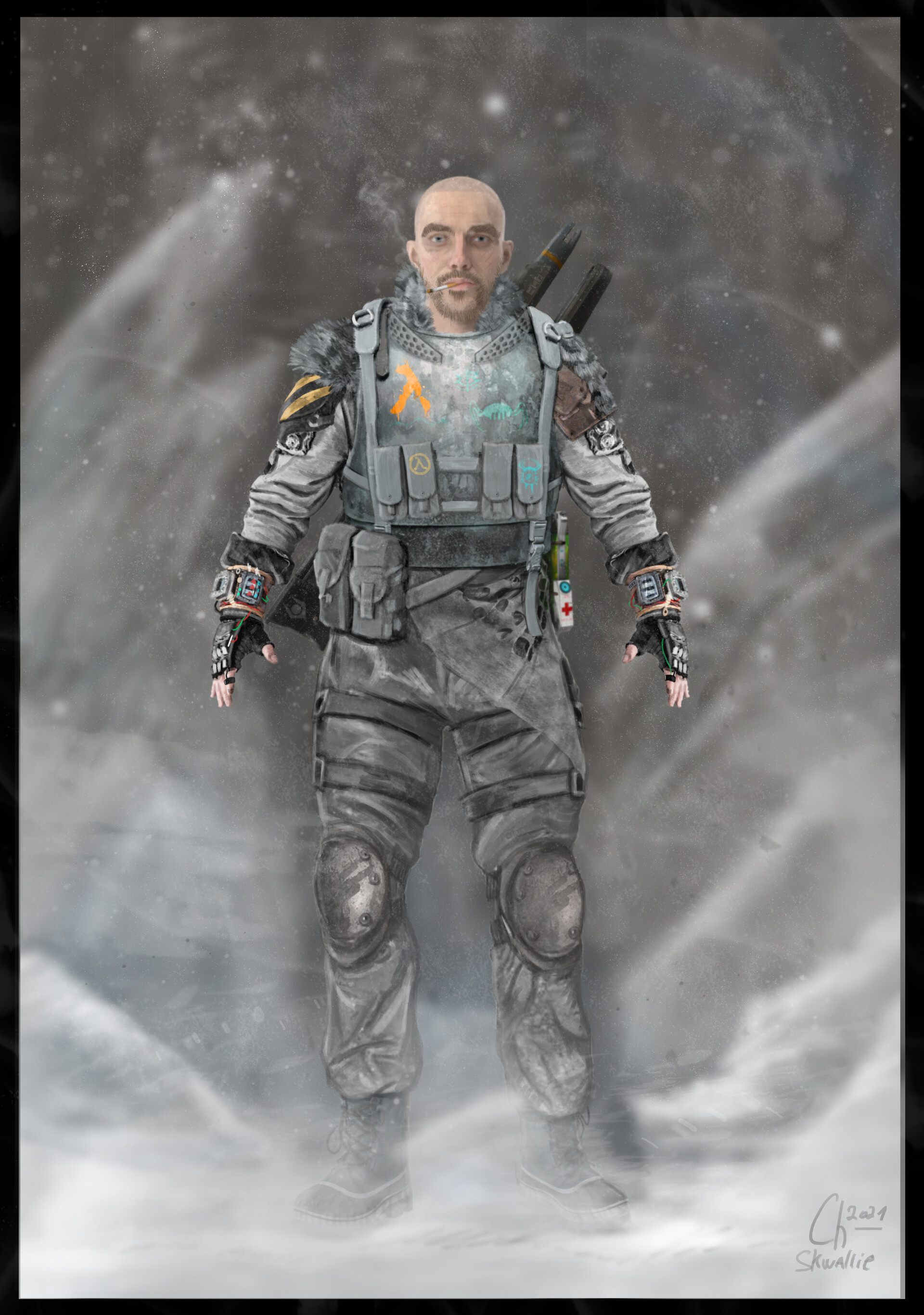 ArtStation - Half-Life : Ravenholm - Snow Rebel