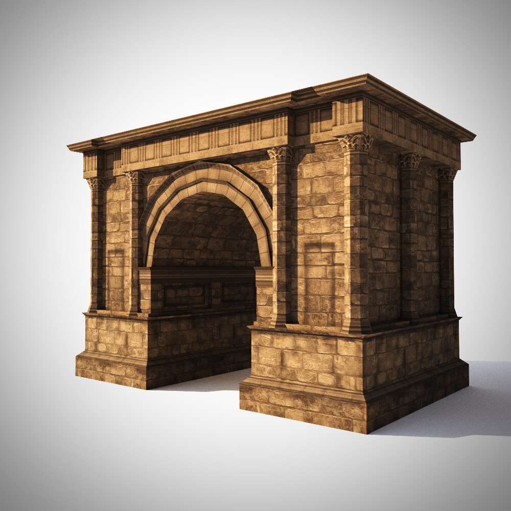 ArtStation - Arch of Augustus