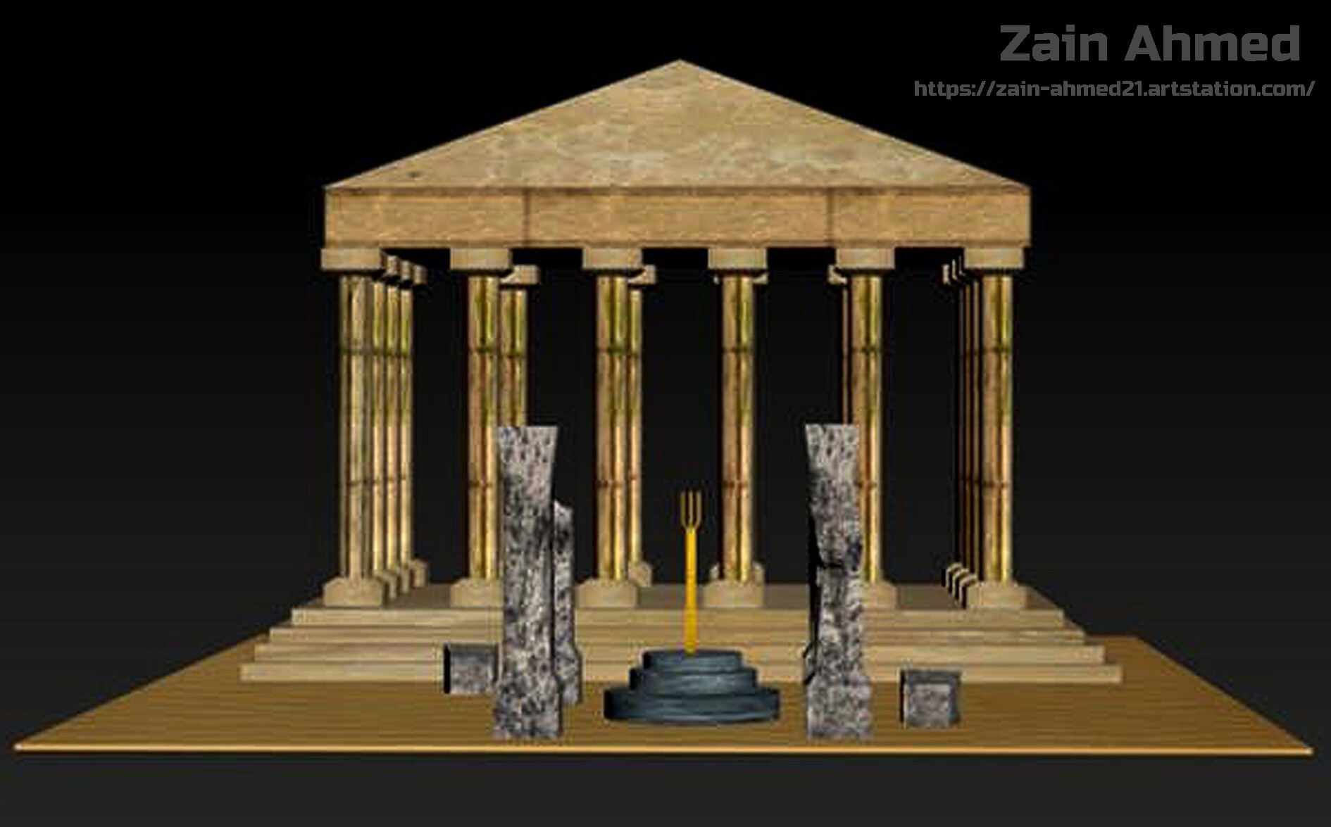 ArtStation - Atlantis scene