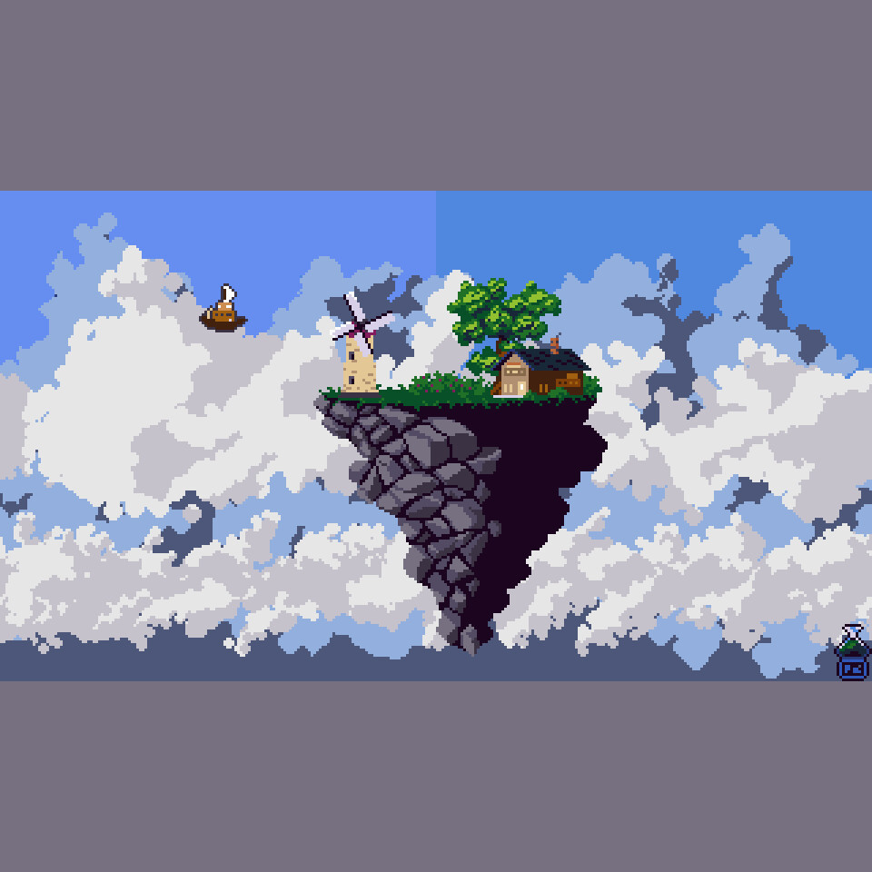 ArtStation - game elements-color blending-test