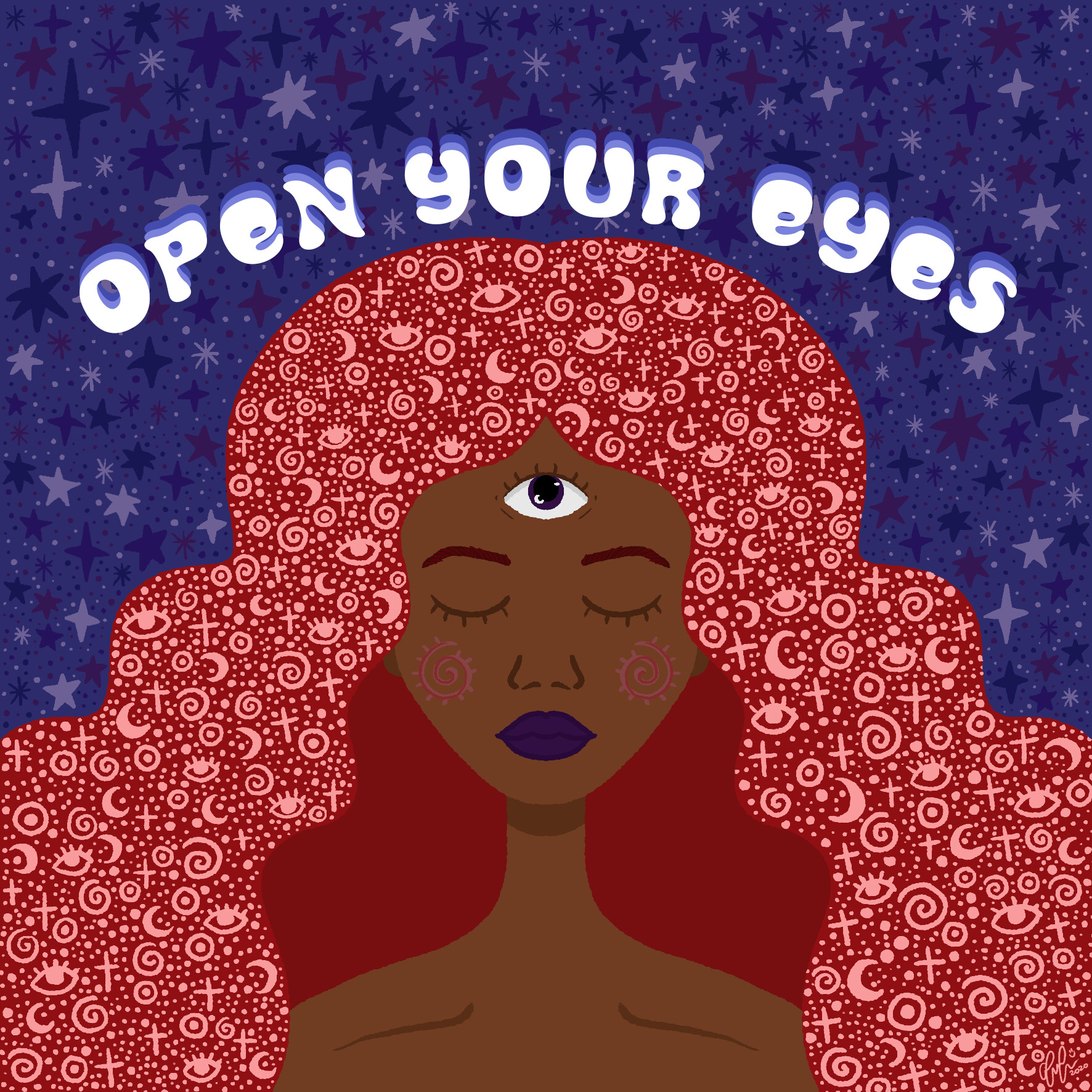 ArtStation - OPEN YOUR EYES