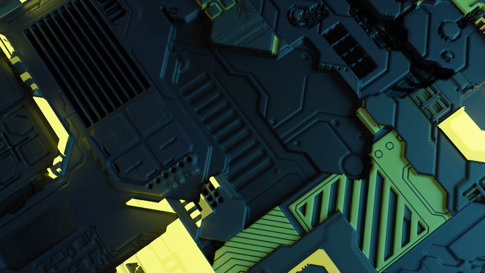 Varun Ambulgekar - Sci fi Floor made with JS placement