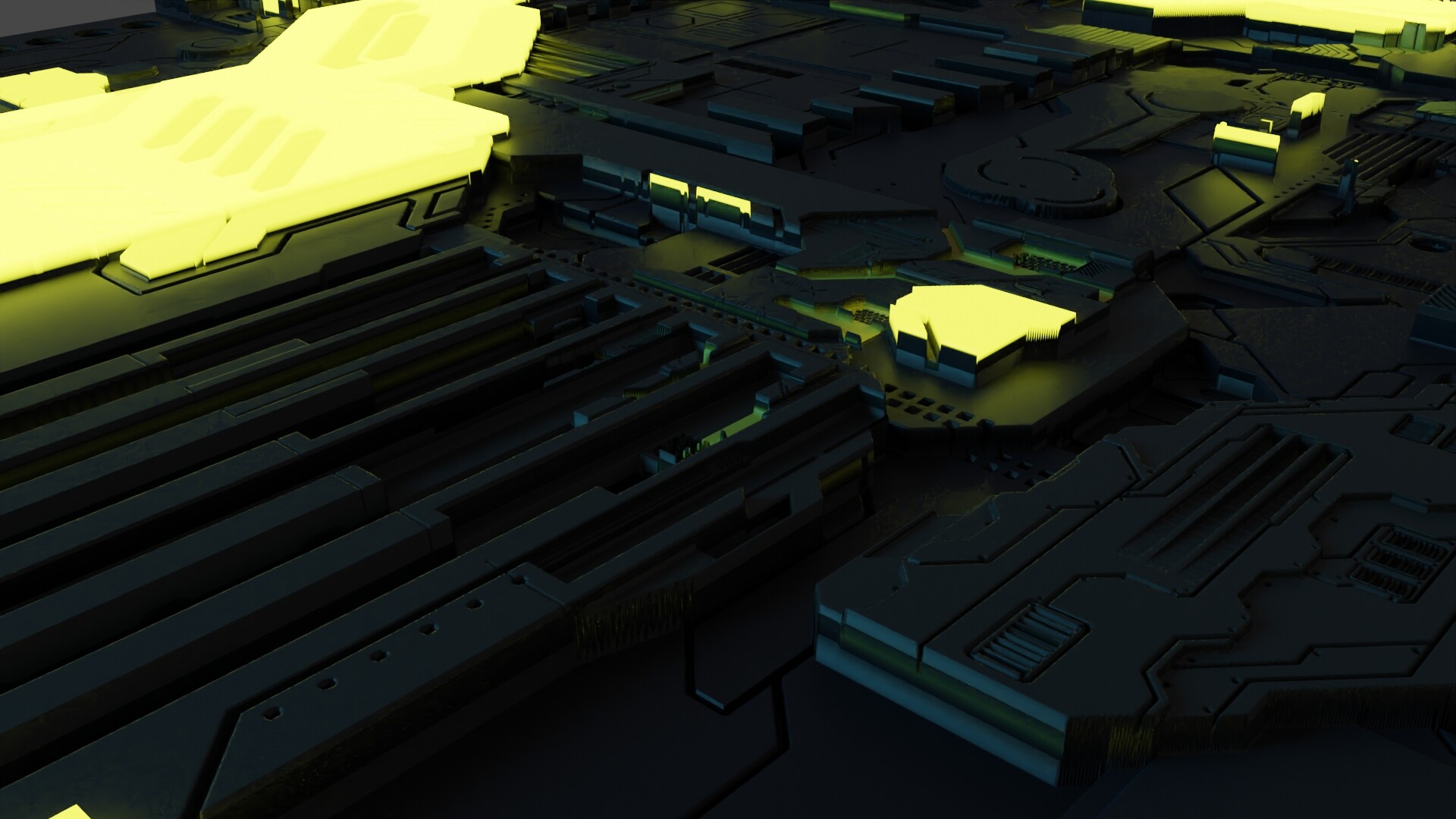 Varun Ambulgekar - Sci fi Floor made with JS placement