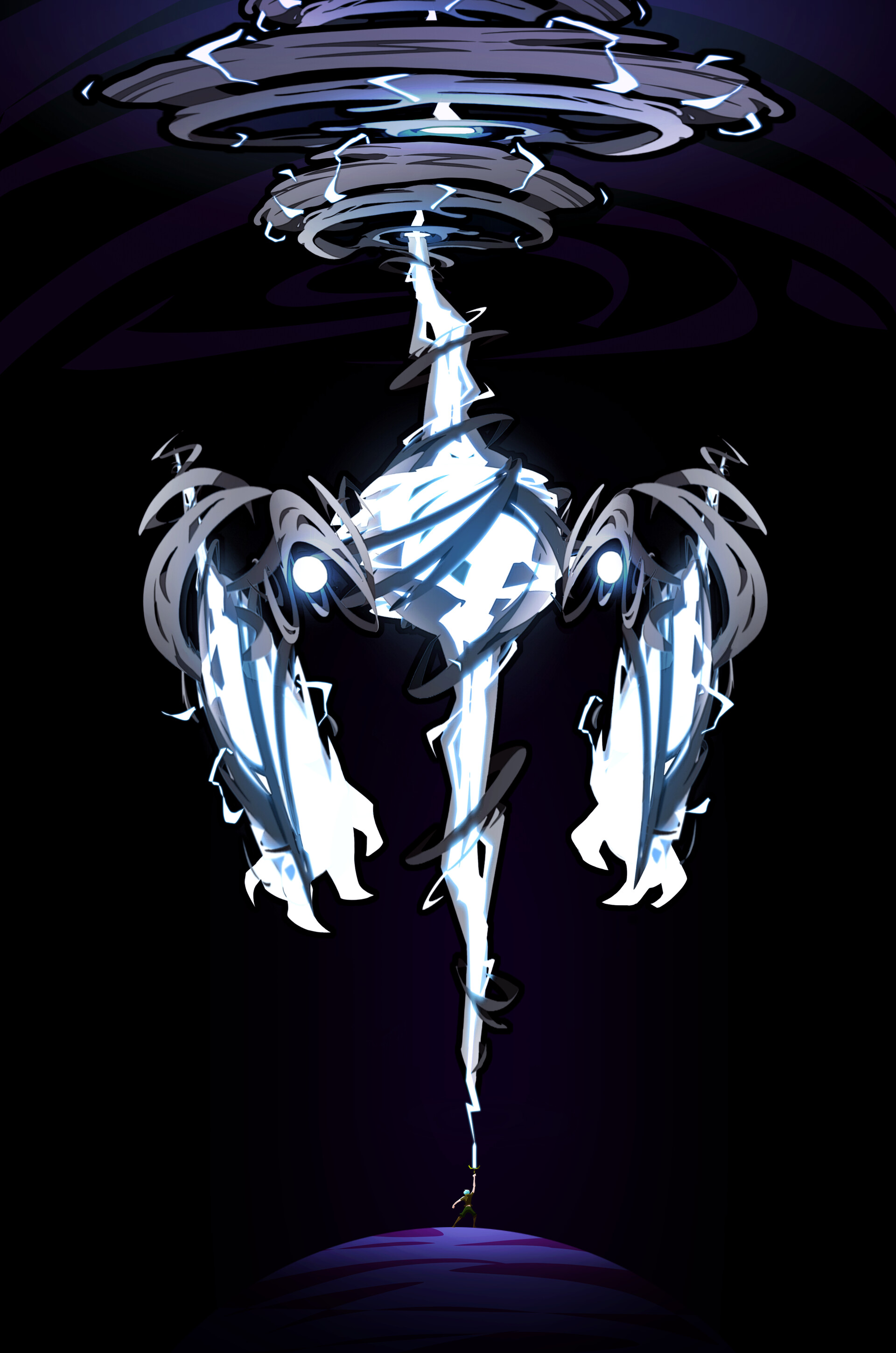 ArtStation - Storm Elemental