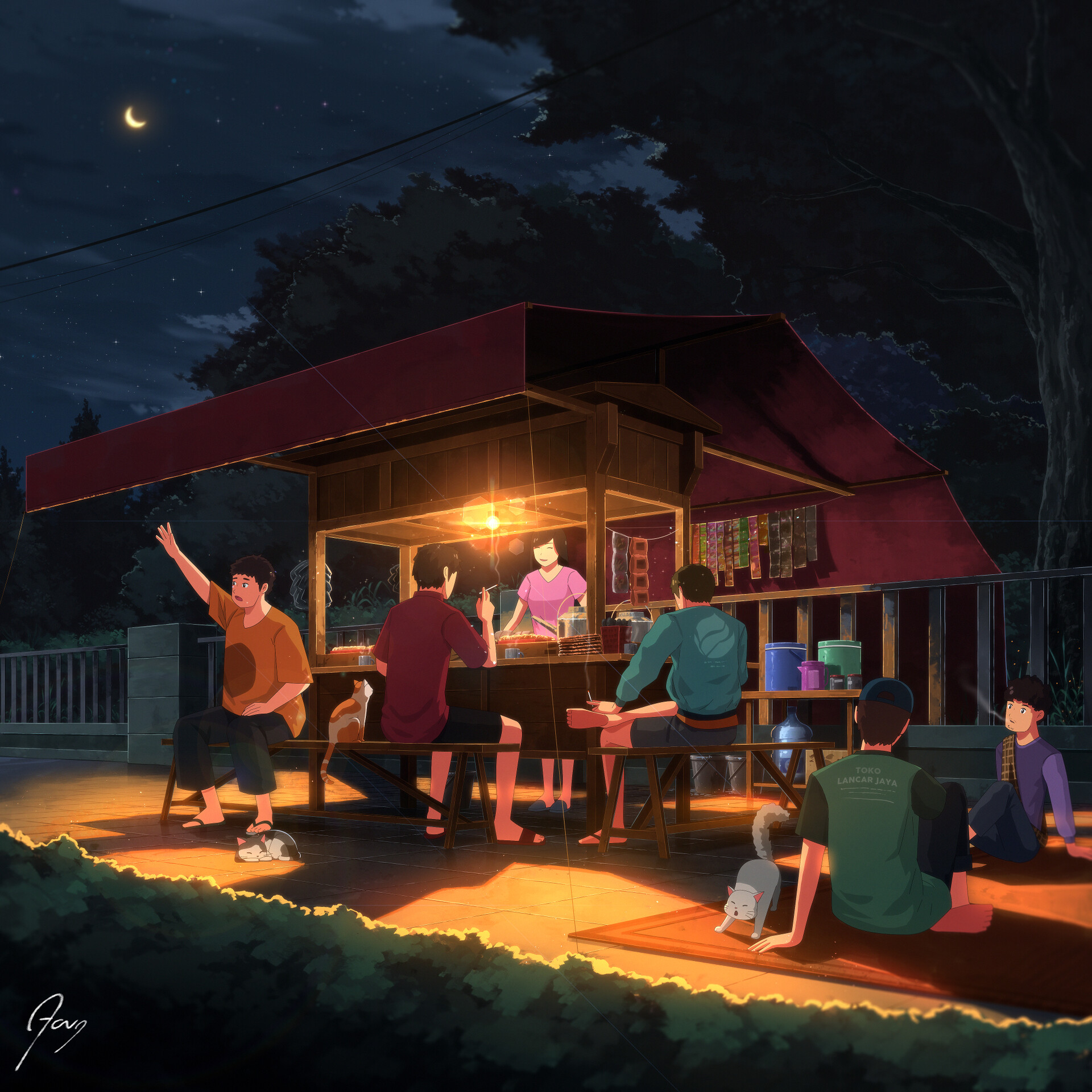 ArtStation - Angkringan