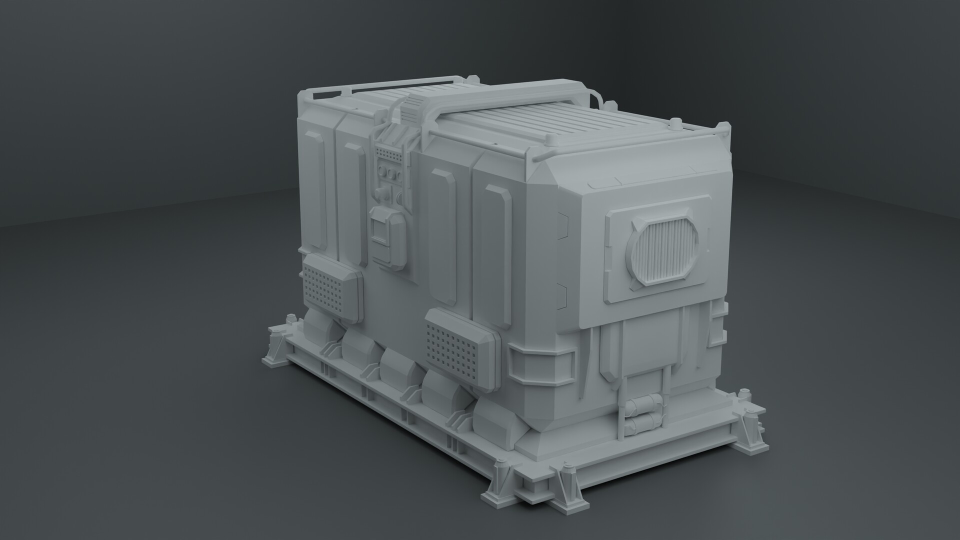 ArtStation - Sci-fi Generator (WIP)