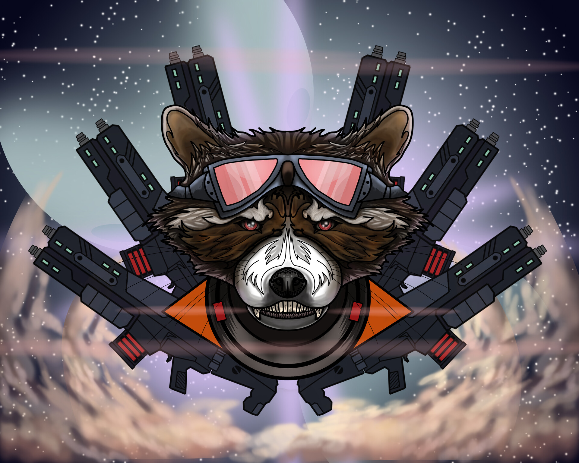 ArtStation - Rocket Raccoon