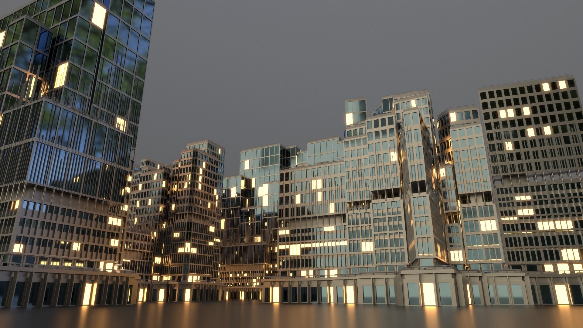 Giimann . - Futuristic Skyscraper Generator HDA