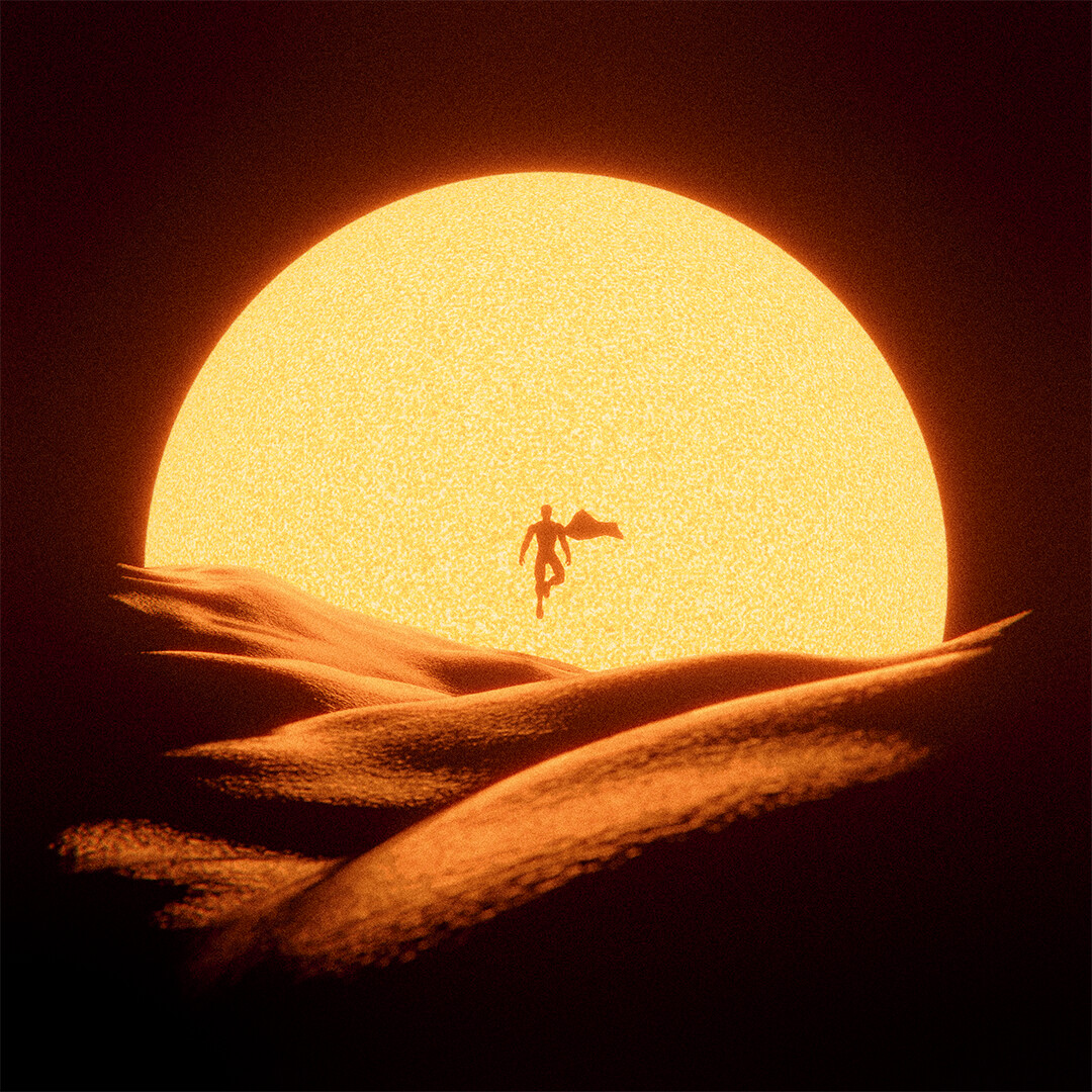 ArtStation - 161 Superman Sun