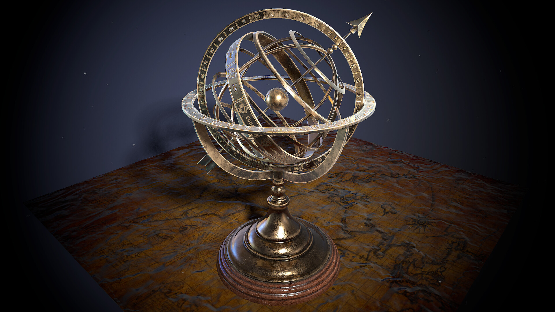 ArtStation - Armillary Sphere
