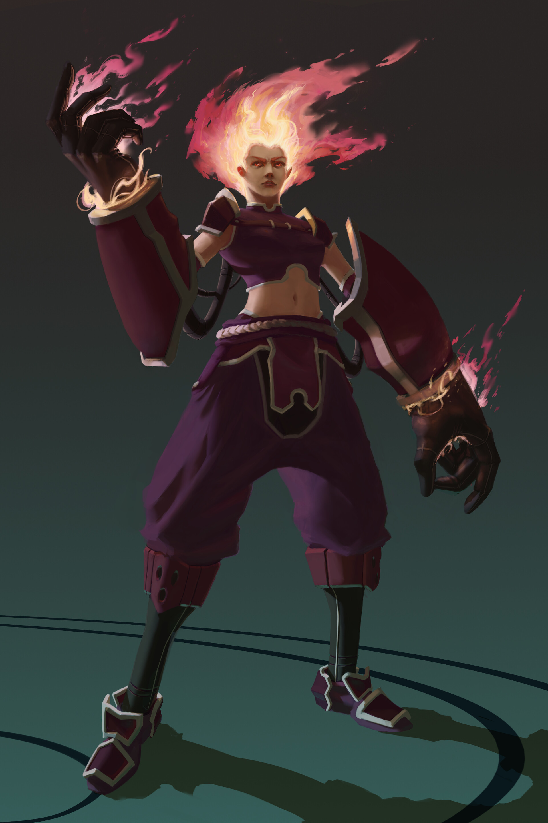 ArtStation - Fire Warrior