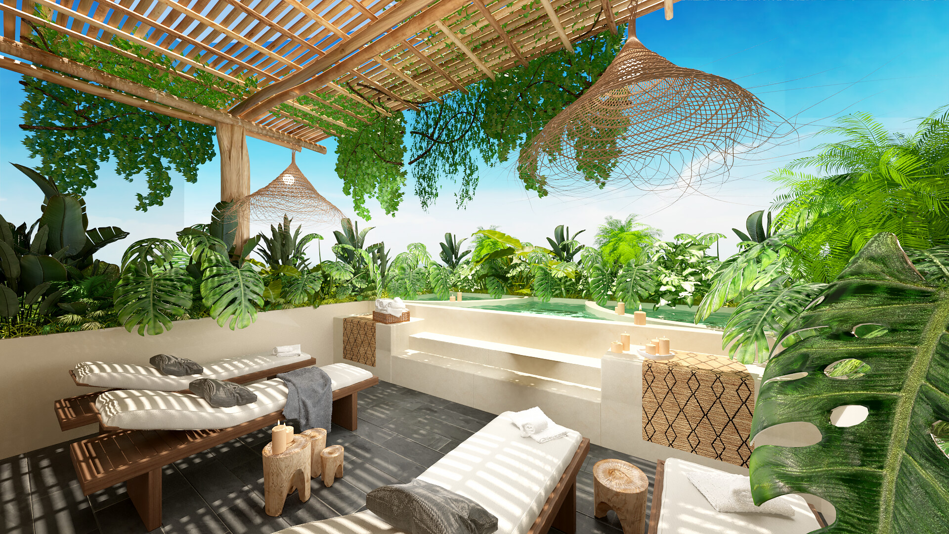 ArtStation - Tulum terrace spa