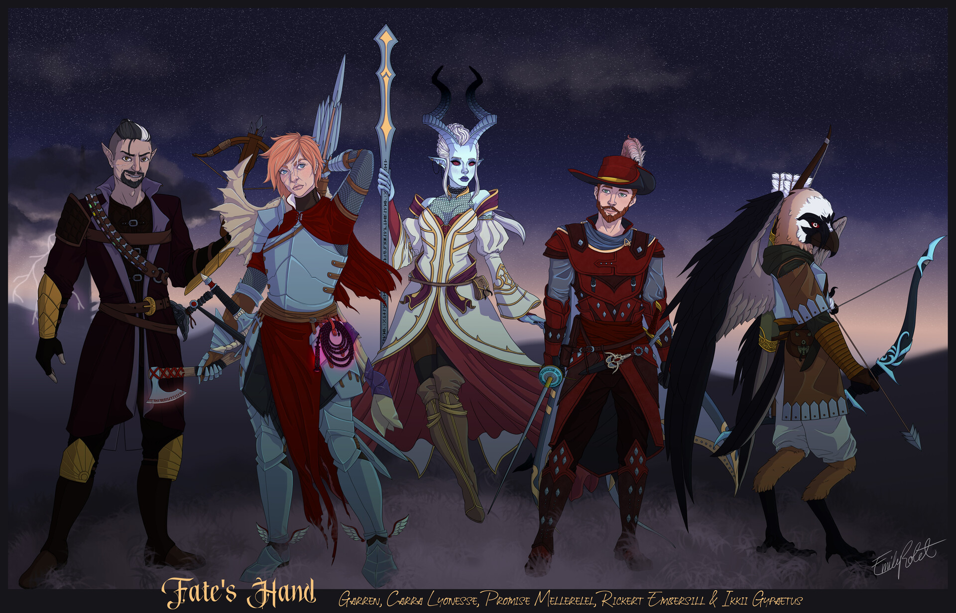 ArtStation - Fate's Hand - A New Addition