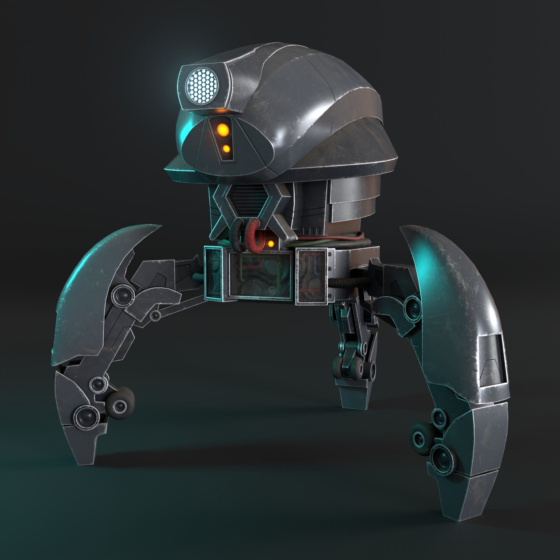 ArtStation - Spider Robot