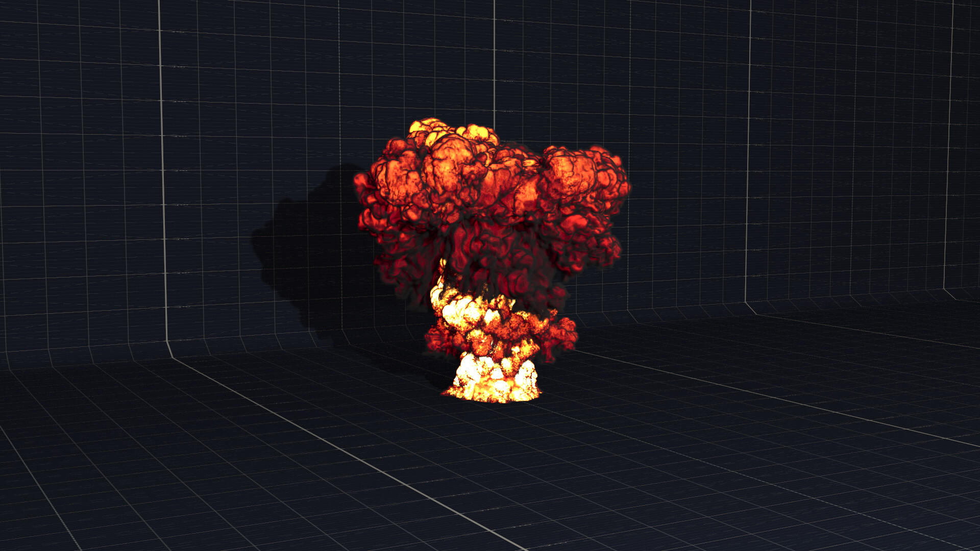 ArtStation - Explosion in video