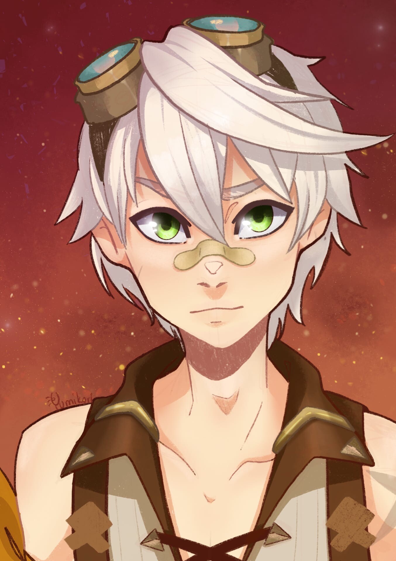 ArtStation - Bennett from genshin Impact games