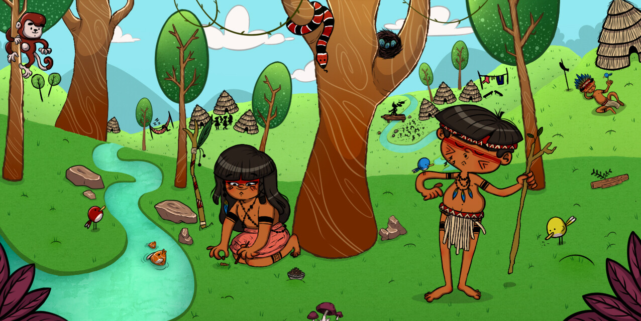 ArtStation - Índios brasileiros