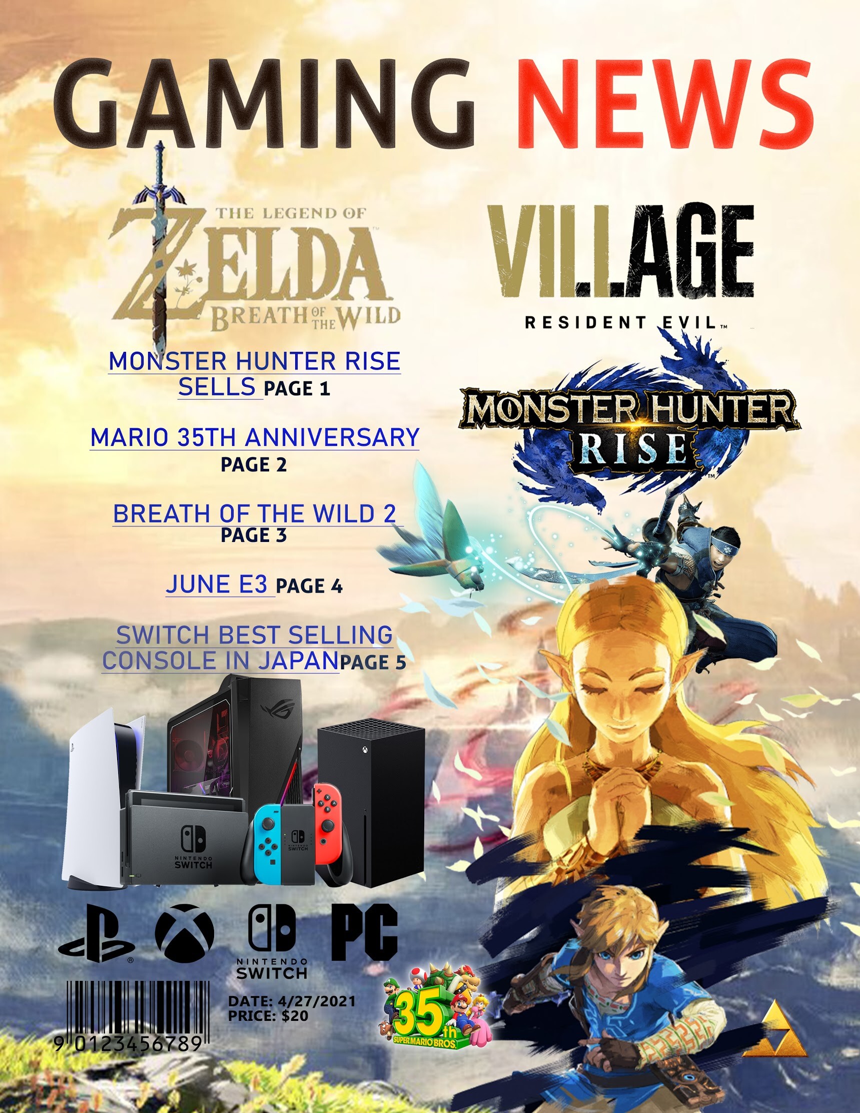 ArtStation - Video Game Magazine