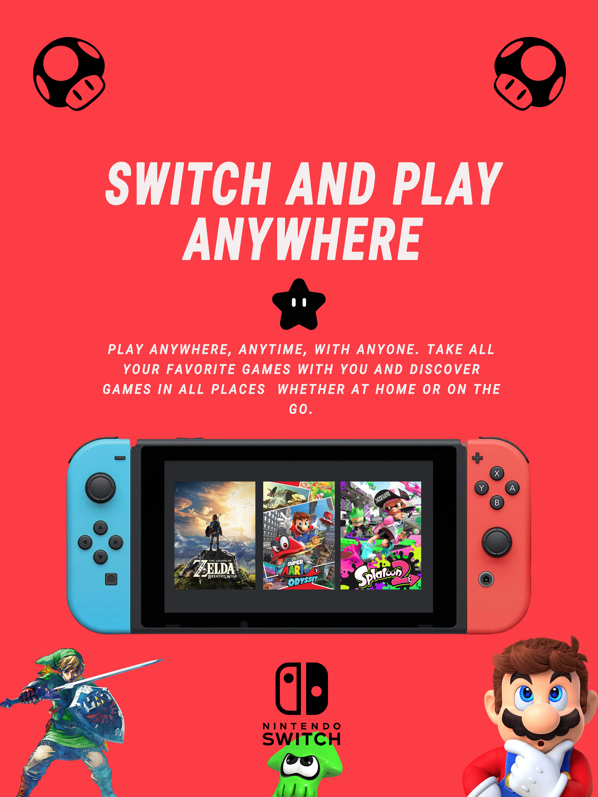 ArtStation - Type Advertisement Project