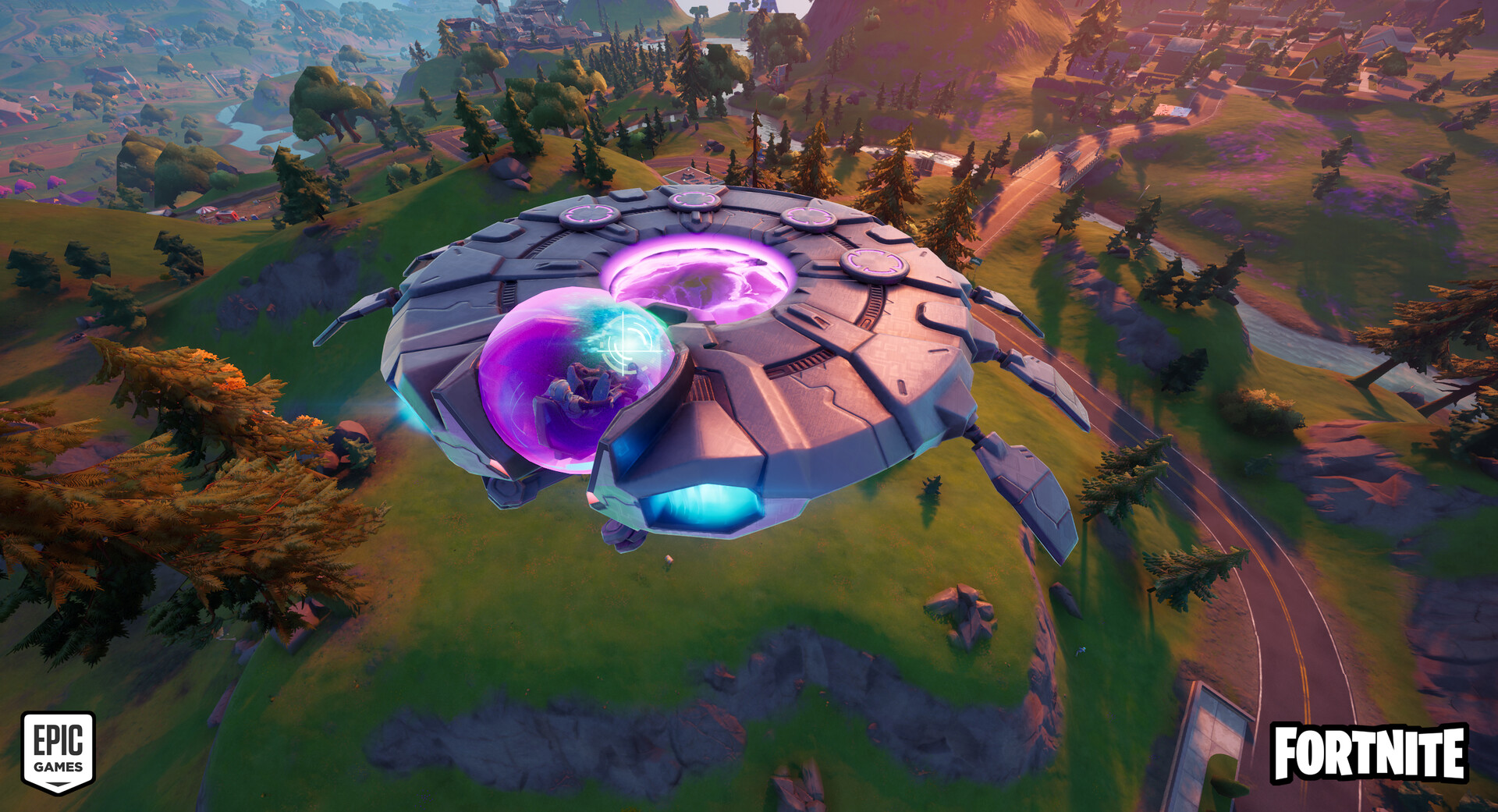 Aaron de Leon - Fortnite - Saucer UFO Vehicle