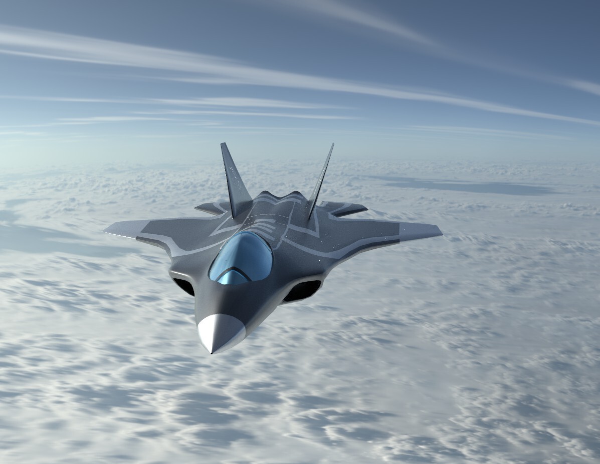 ArtStation - TFX - MMU Turkish War Jet Modelling