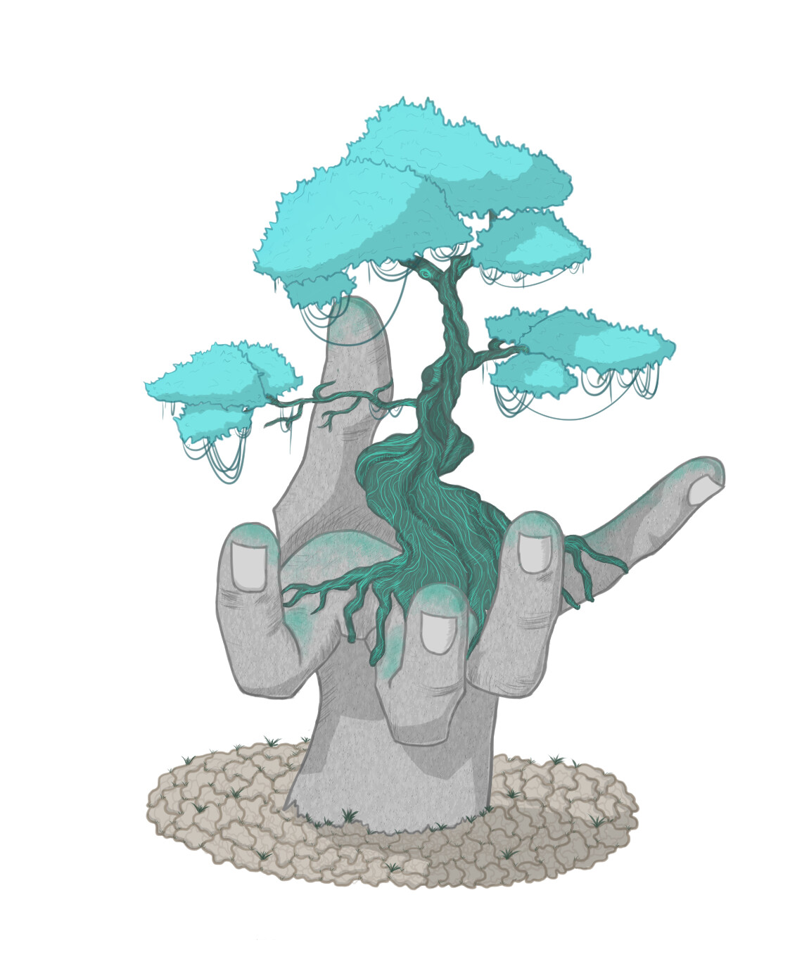 ArtStation - Stone Hand