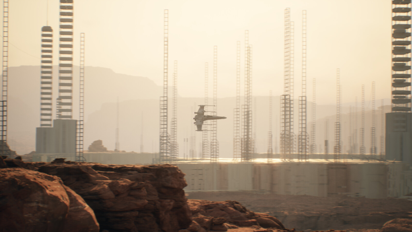 Radu Cius - X-Wing A Star Wars Fanart [UE-5]