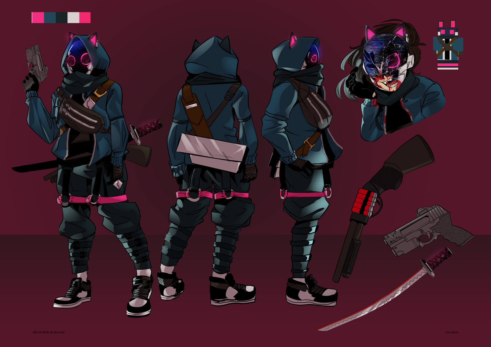 ArtStation - Murder character desing 1.1