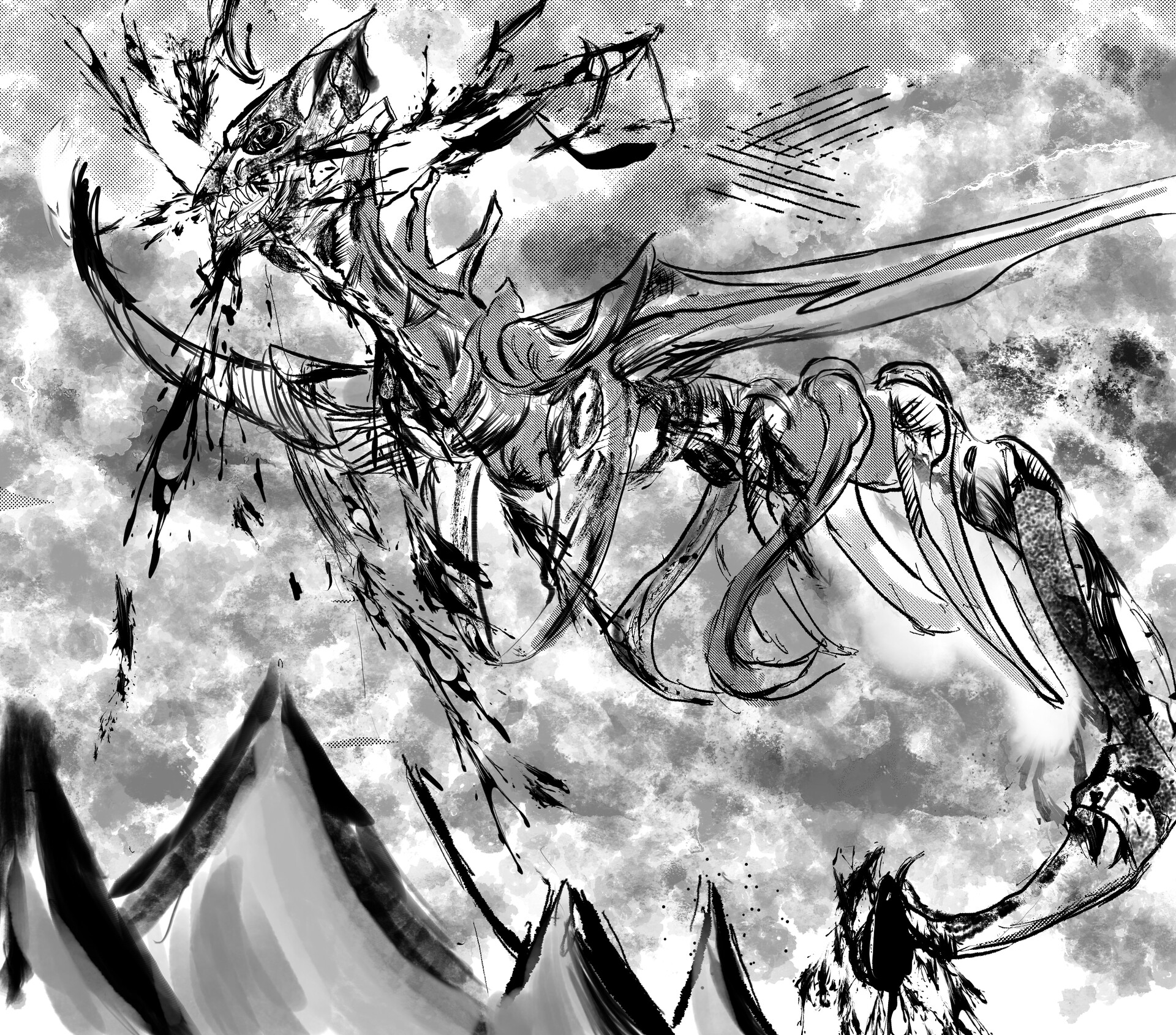 ArtStation - killer dragon