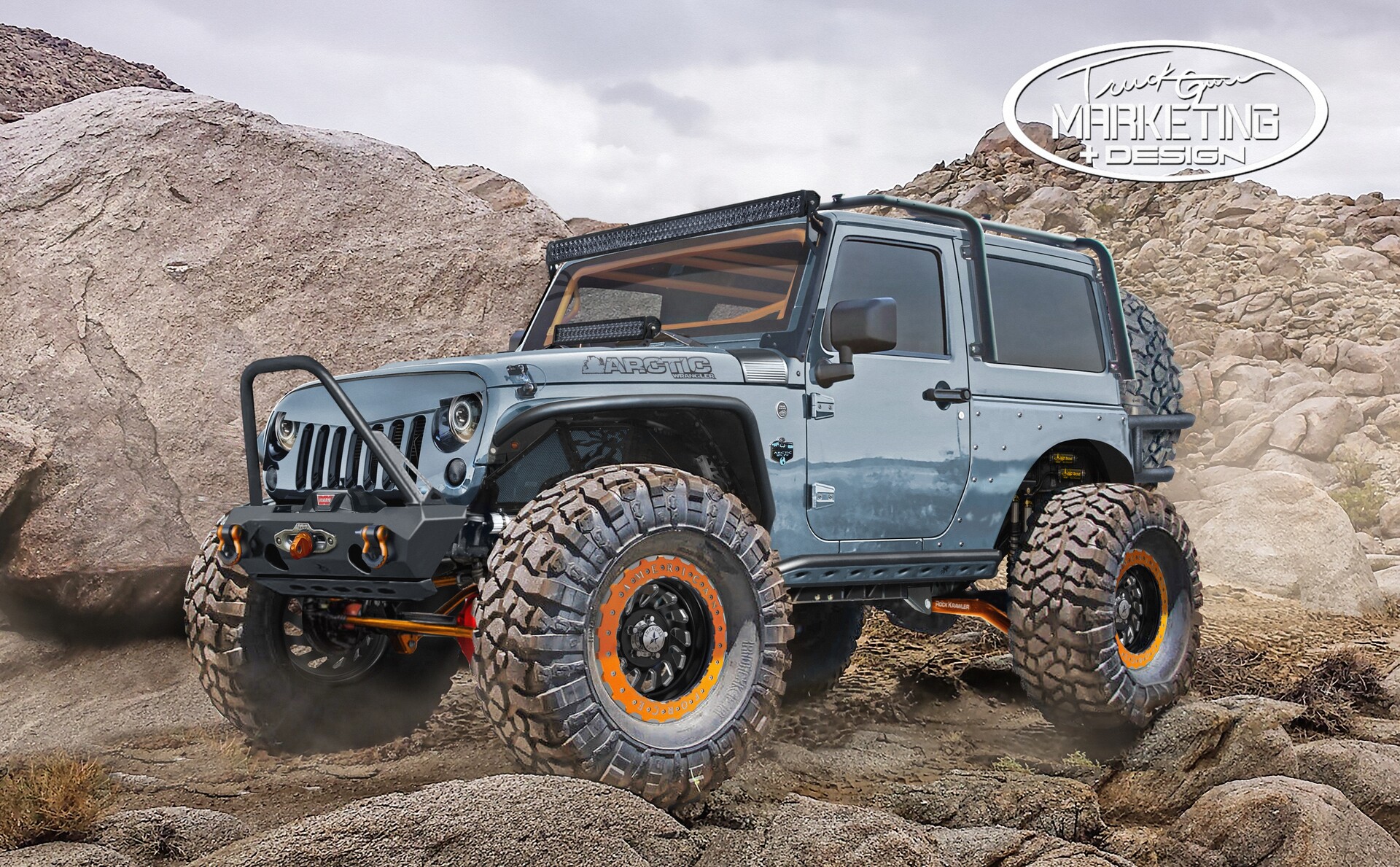 ArtStation - Custom Rock Climbing JK