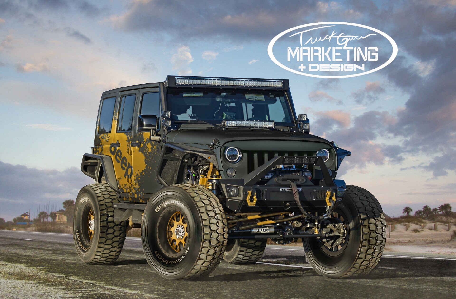 ArtStation - Lifted Jeep JK Project