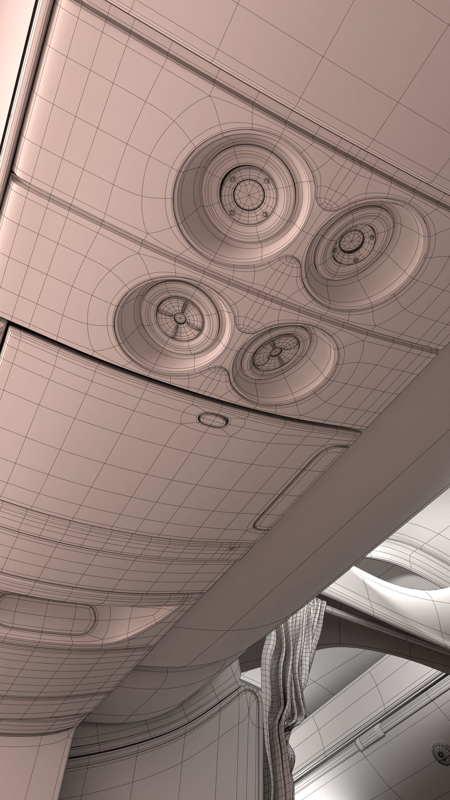 Timothy Lim - Airplane Interior - Modelling Practice