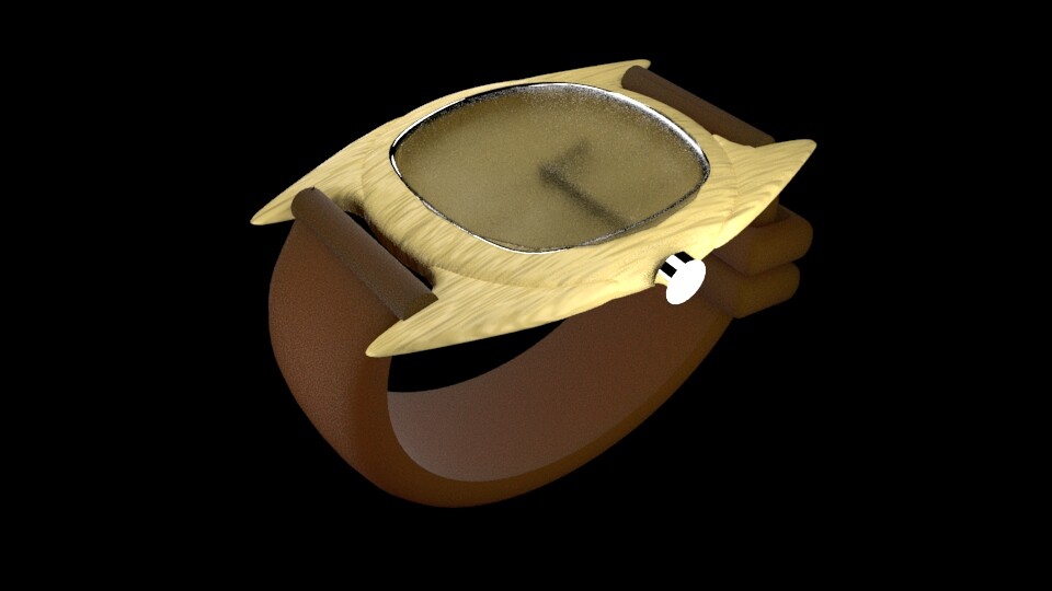 ArtStation - reloj render ev1