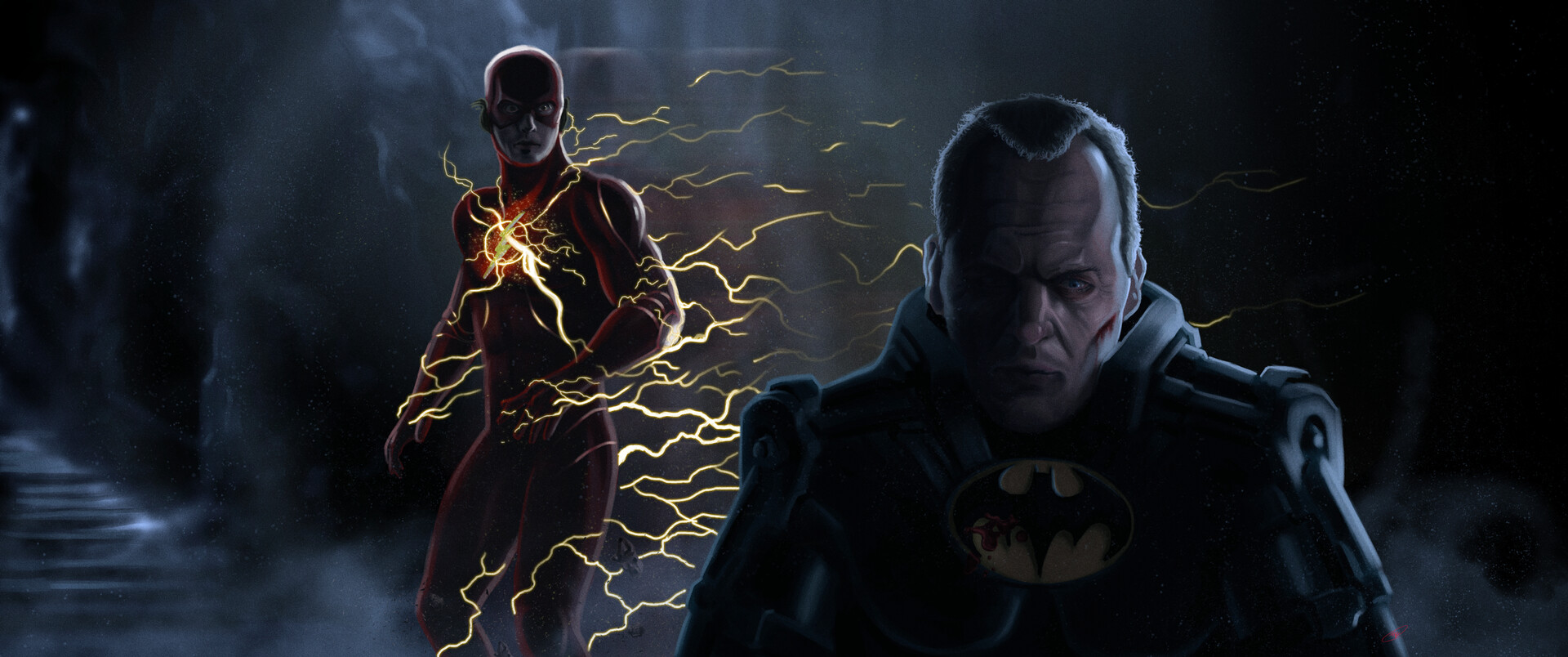 ArtStation - "Lost in the multiverse" (fan art painting practice)