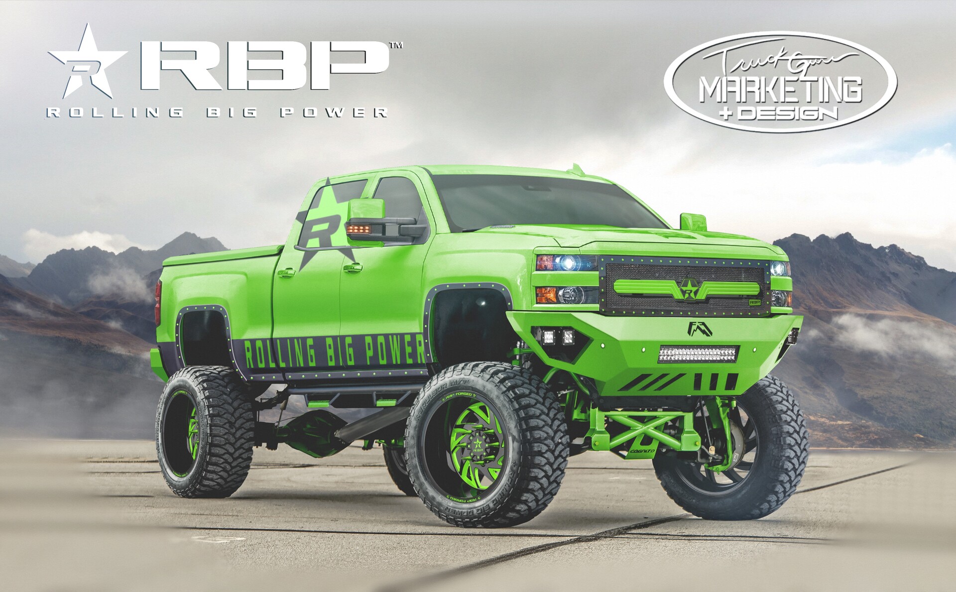 ArtStation - RBP Lime Silverado