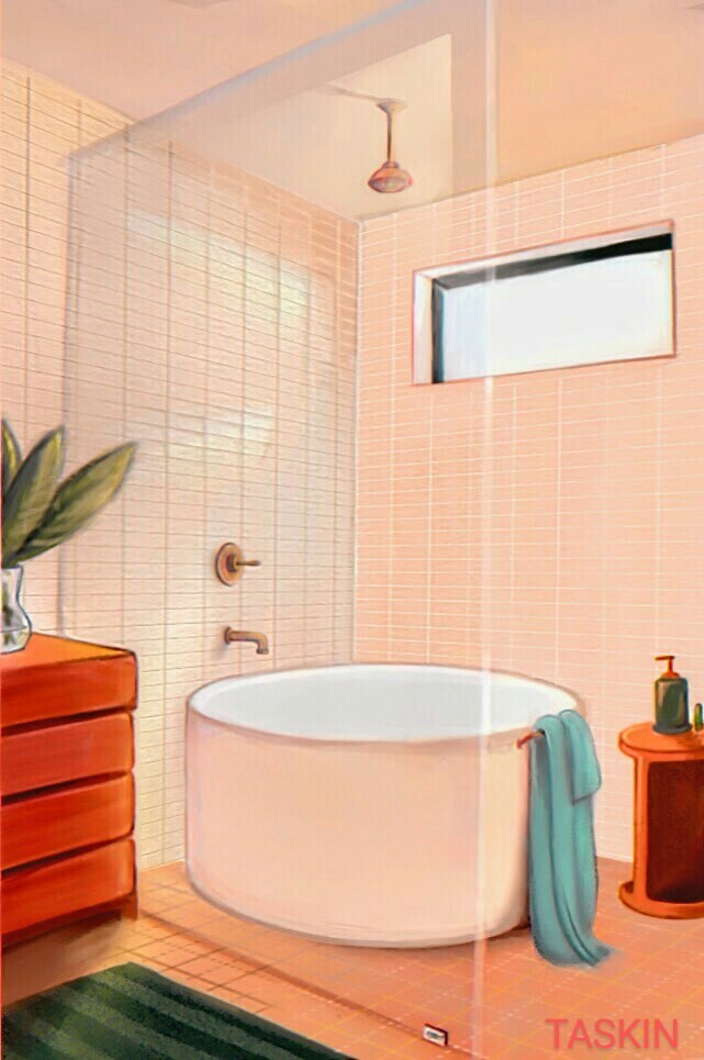 ArtStation - Bathroom design