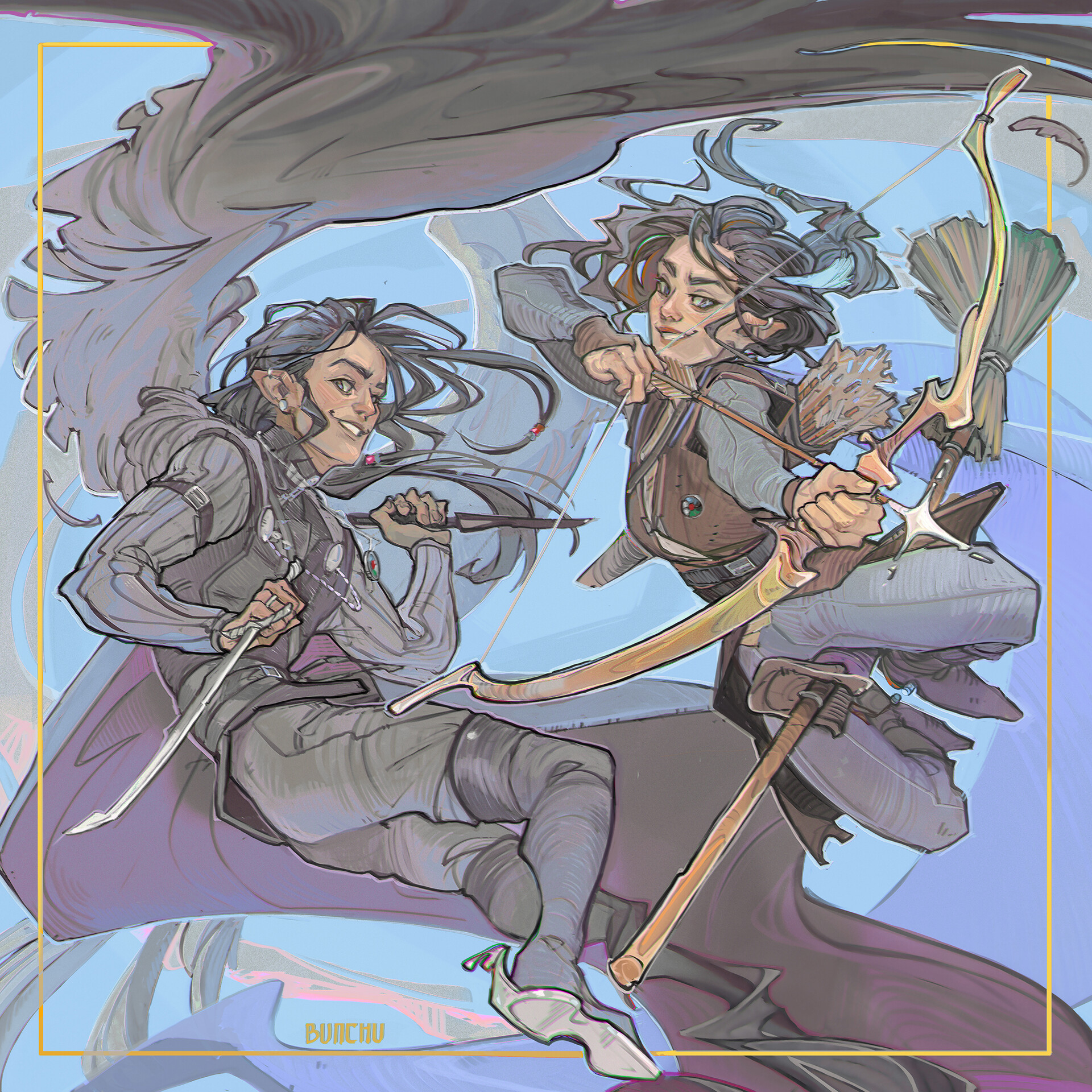 ArtStation - Rogue twins