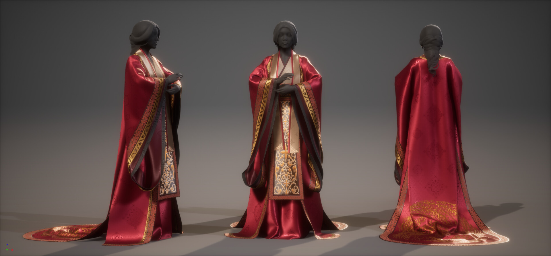 ArtStation - UE4 & SD Embroidered Clothing Full Creation Process