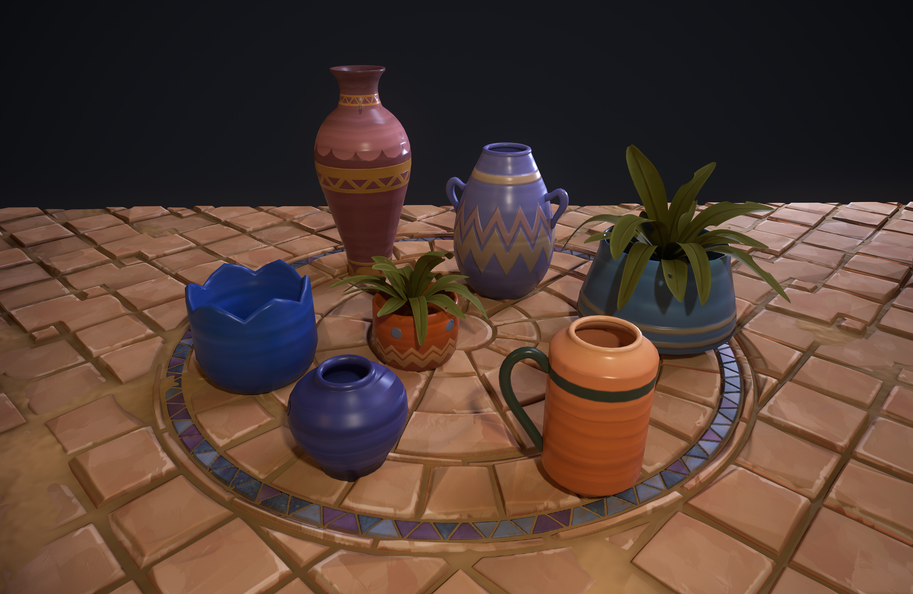 Erik Smid - Procedural pots