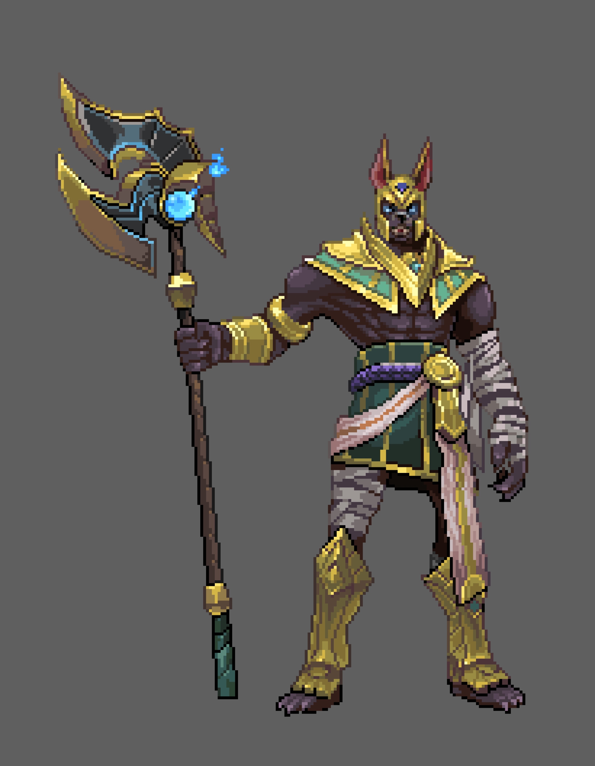 ArtStation - 8bit Nasus | League of legends