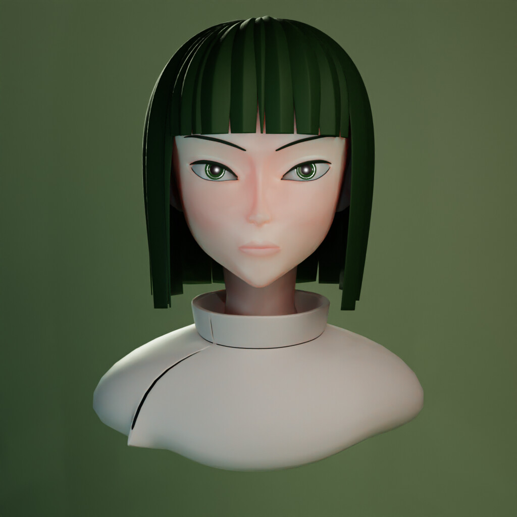 ArtStation - Spirited Away's Haku - 3D Portrait