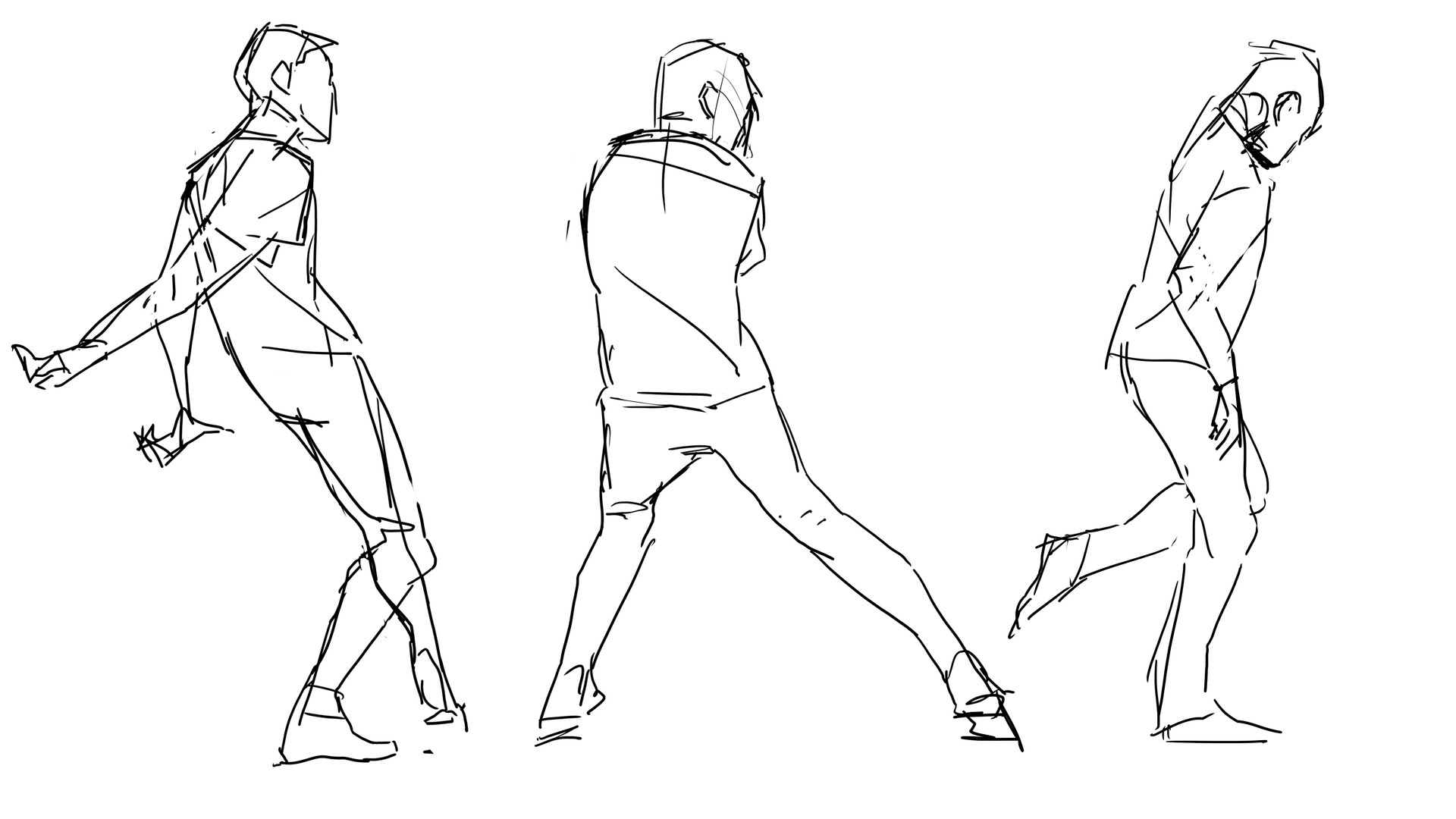 Ji Park - Figure Drawing Examples