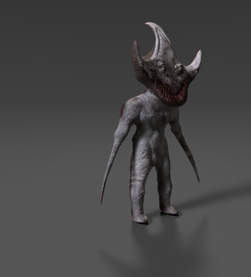 ArtStation - Dreamables - White Creature