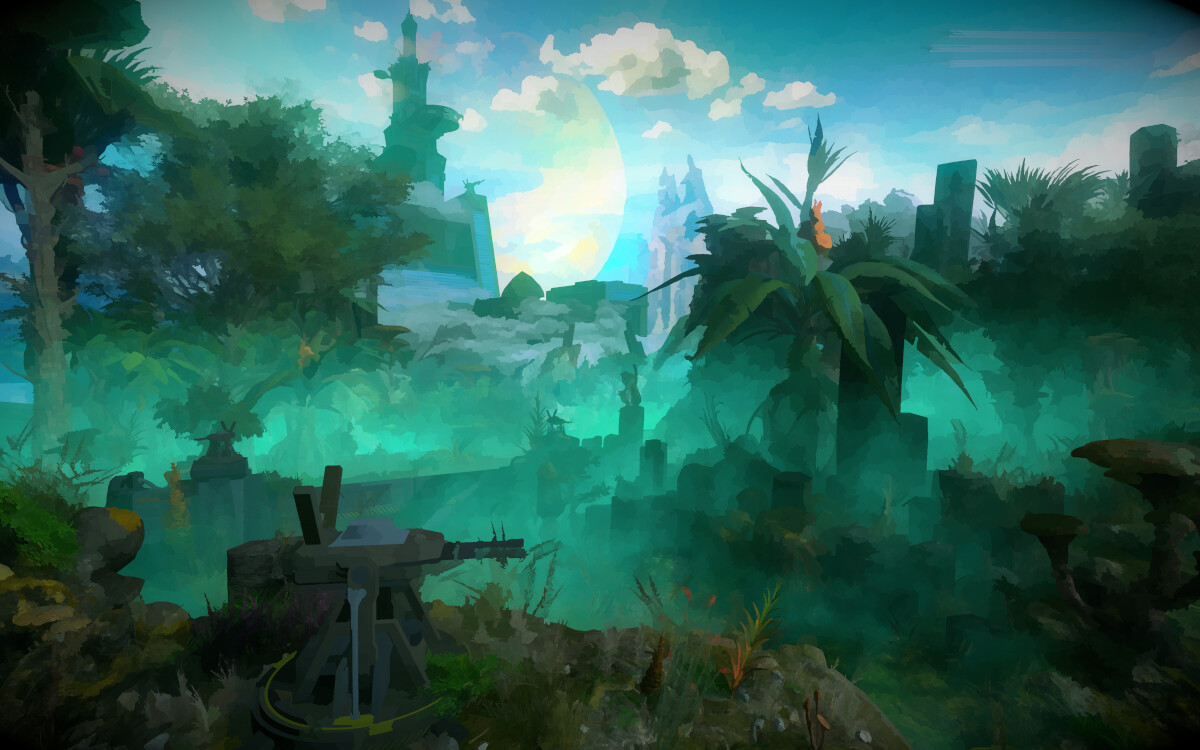 ArtStation - Sci-Fi Landscape #1