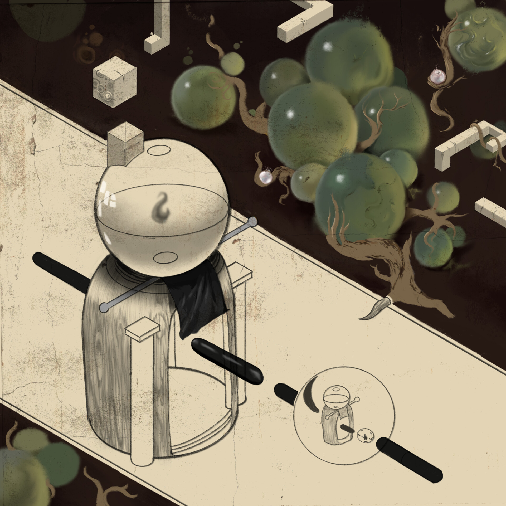 ArtStation - Dreams of Recursive Pleasure Seeking