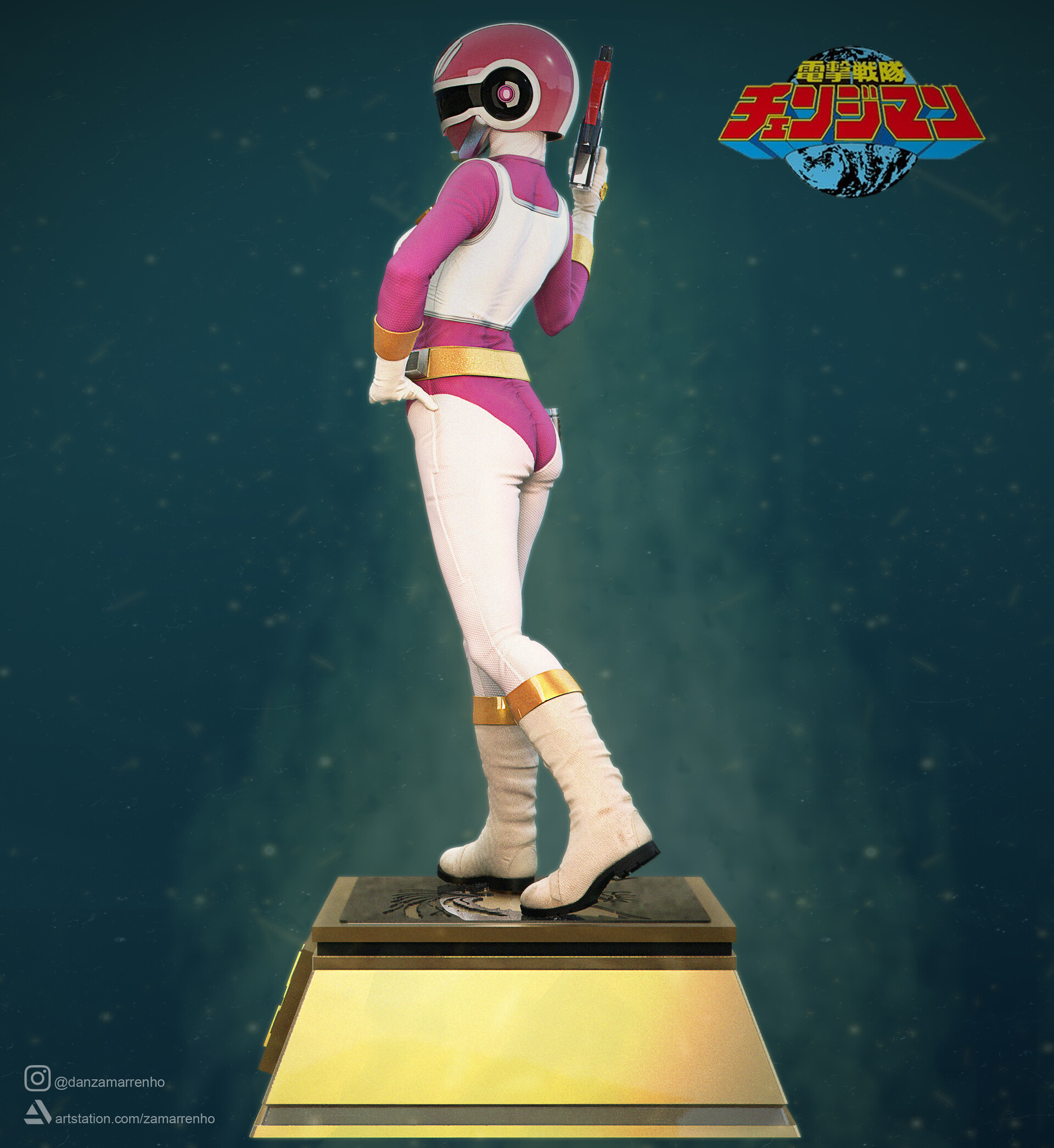 Daniel Zamarrenho - Change Phoenix - Dengeki Sentai Changeman