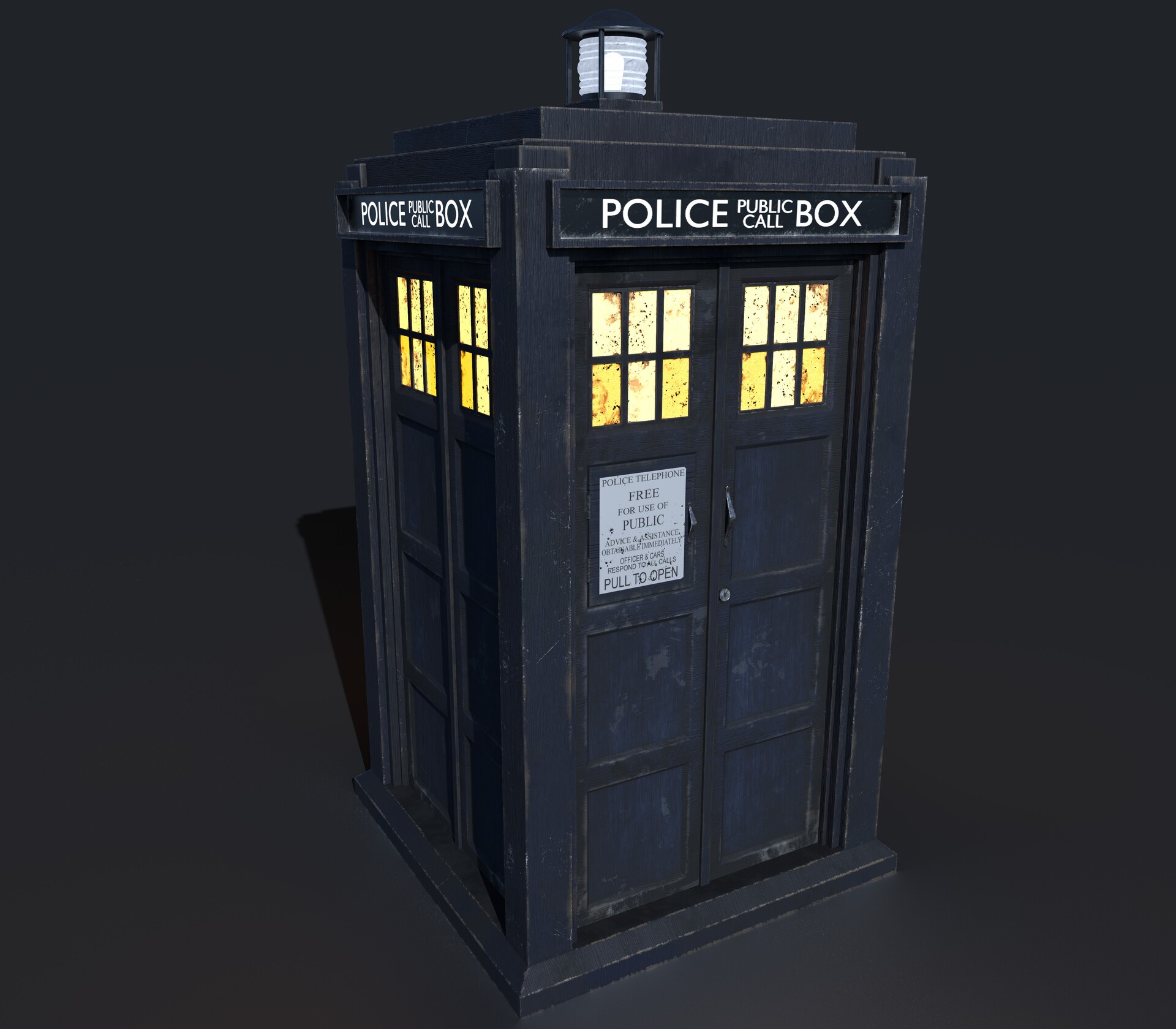 ArtStation - Doctor Who T.A.R.D.I.S