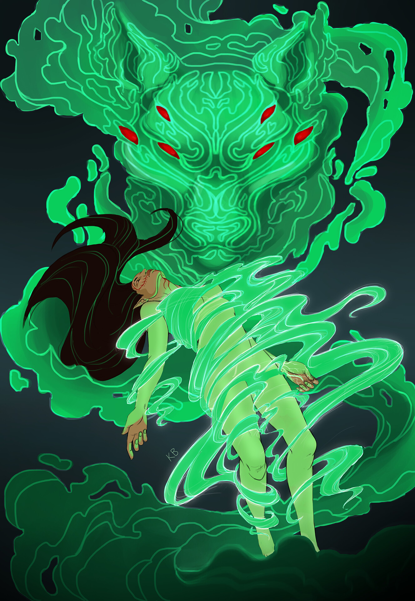 ArtStation - The Dread Wolf